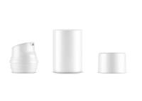 China 150ml 200ml PP Plastic Airless Cosmetic Bottles ISO FDA Certification for sale