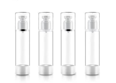 China 15ml 30ml 50ml Transparent Airless Pump Bottle for Cosmetic Serum Lotion for sale