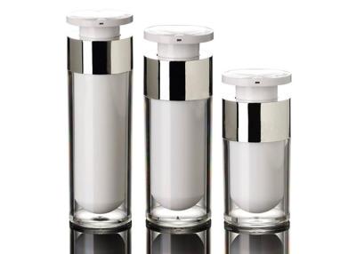 China 15ml 30ml 50ml Luxury Airless Bottles Cosmetic Packaging Custom Logo for sale