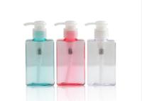 China 200ml PETG Plastic Refillable Shampoo Bottles Eco Friendly Hand Wash Cream Packaging for sale