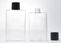 China 250ml PETG Transparent Plastic Bottle Hot Stamping Screw Cap for Gel Sanitizer Packaging for sale