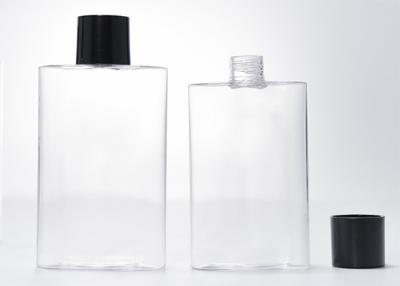China 250ml PETG Transparent Plastic Bottle Hot Stamping Screw Cap for Gel Sanitizer Packaging for sale
