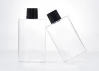 China 250ml PETG Transparent Plastic Bottle Hot Stamping Screw Cap for Gel Sanitizer Packaging for sale