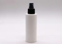 China 100ml White HDPE Plastic Bottles Glossy Surface Treatment With Sprayer for sale