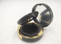 China Black Gold BB Cream Container Round Portable for sale