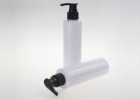 China 200ml White PET Plastic Cosmetic Bottle for Skincare Lotion Pump OEM for sale