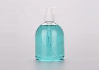 China Clear 500ml PET Plastic Hand Wash Bottles With Lotion Pump for sale