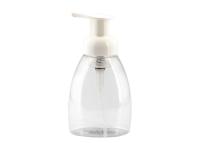 China 300ml Clear PET Plastic Foam Pump Bottle for Hand Sanitizer Packaging for sale