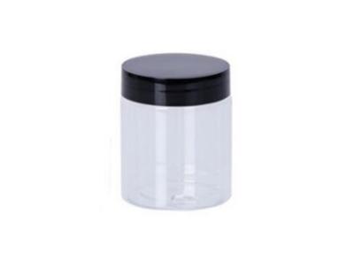 China 250ml Translucent PET Plastic Cosmetic Bottles With Screw Cap for sale
