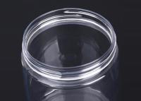 China 250ml Translucent PET Plastic Cosmetic Bottles With Screw Cap for sale