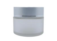 China 30ml 50ml Transparent Glass Cosmetic Bottles for Facial Cream Packaging OEM for sale