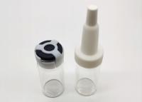 China 10ml Amber Glass Cosmetic Bottle with Pearl Luster Finish for Essential Oils for sale