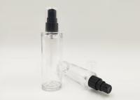China 4oz 100ml Round Clear PET Plastic Bottles Thick Wall Lotion Packaging for sale
