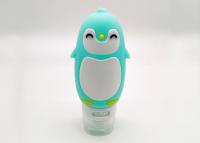 China 30ml Screw Cap Cartoon Penguin Cosmetic Packaging Tube PE Plastic Custom Color for sale