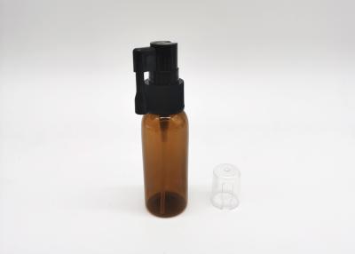 China 30ml Amber Cylinder Plastic Cosmetic Bottle with Dropper for Personal Care Packaging for sale
