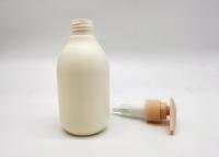China Shampoo Shower Gel Dropper Pump 250ml HDPE Plastic Bottles for sale