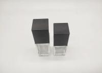 China ISO Label Transparent 30ml 50ml Glass Cosmetic Bottles for sale