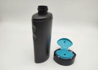 China 250ml HDPE Plastic Shampoo Bottles with Flip Top Cap for Personal Care for sale