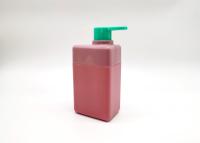 China 100ml 250ml Pink HDPE Plastic Bottles with Lotion Pump for Skincare Packaging for sale
