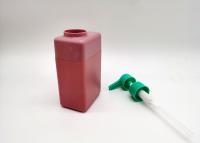 China 100ml 250ml Pink HDPE Plastic Bottles with Lotion Pump for Skincare Packaging for sale