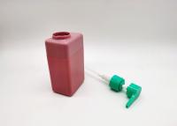 China 100ml 250ml Pink HDPE Plastic Bottles with Lotion Pump for Skincare Packaging for sale