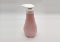 China 500ml Round PET Plastic Cosmetic Bottles With Lotion Pump for sale