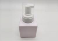 China 250ml Pink PET Plastic Cosmetic Bottle with Foam Pump for Lotion Cleanser for sale