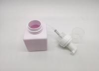 China 250ml Pink PET Plastic Cosmetic Bottle with Foam Pump for Lotion Cleanser for sale