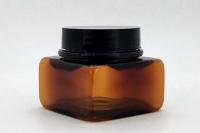 China ODM Square Pet 50g 80g Cream Mask Empty Jar for sale