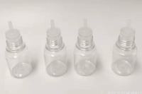 China 5ml PET Plastic Pressure Spinning Anti Theft Oil Bottle Transparent Customizable for sale