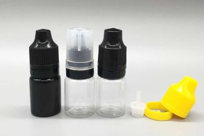 China 5ml PET Plastic Pressure Spinning Anti Theft Oil Bottle Transparent Customizable for sale
