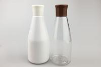 China Mouth Cleaning 200ml Conical PET Plastic Bottle for sale