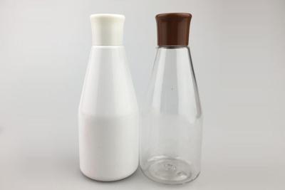 China Mouth Cleaning 200ml Conical PET Plastic Bottle for sale