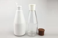 China Mouth Cleaning 200ml Conical PET Plastic Bottle for sale