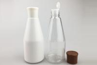 China Mouth Cleaning 200ml Conical PET Plastic Bottle for sale