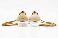 China 5ml-15ml Glass Perfume Bottle for Car Pendant OEM Custom Capacity for sale