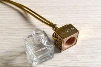 China OEM Transparent Empty Perfume Glass Bottle Hot Stamping for sale
