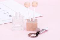 China Pearly Luster Car Freshener Hanging Glass Bottle 5ml-15ml OEM Custom for sale