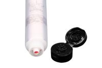 China Plastic Soft Cosmetic Tube 30ml to 200ml with Pump Cap for Facial Cleanser for sale