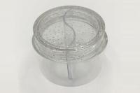 China 10ml Separate Day And Night Face Cream Jars Transparent PS for sale