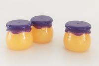 China PP Plastic Mushroom Head Cream Jar 10ml Travel Sample Lip Frozen Bottle for sale