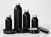 China Black Aluminum 100ml Custom Cosmetic Bottle for Hair Wax Lotion OEM for sale