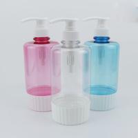 China 500ml PET Plastic Lotion Shampoo Hand Wash Sanitizer Bottle Customizable for sale