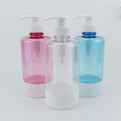 China 500ml PET Plastic Lotion Shampoo Hand Wash Sanitizer Bottle Customizable for sale