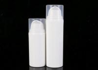 China White Plastic Airless Cosmetic Bottle 30ml Luxury Lotion Vacuum Pump for sale
