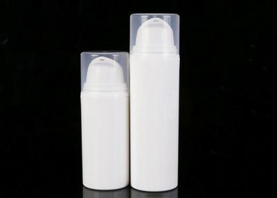 China White Plastic Airless Cosmetic Bottle 30ml Luxury Lotion Vacuum Pump for sale