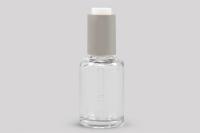 China 50ml Porcelain PETG Dropper Bottle for Cosmetic Oil Lotion Toner Packaging for sale