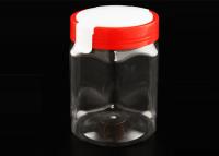 China Honey Storage 500ml Hexagonal Plastic Jar With Metal Lid for sale