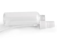 China 100ml PET Plastic Pump Sprayer Sealing Type Cosmetic Bottle Round Shape for sale