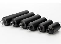 China Round Matte Frosted 50ml Black Glass Cosmetic Bottles with Sprayer for sale